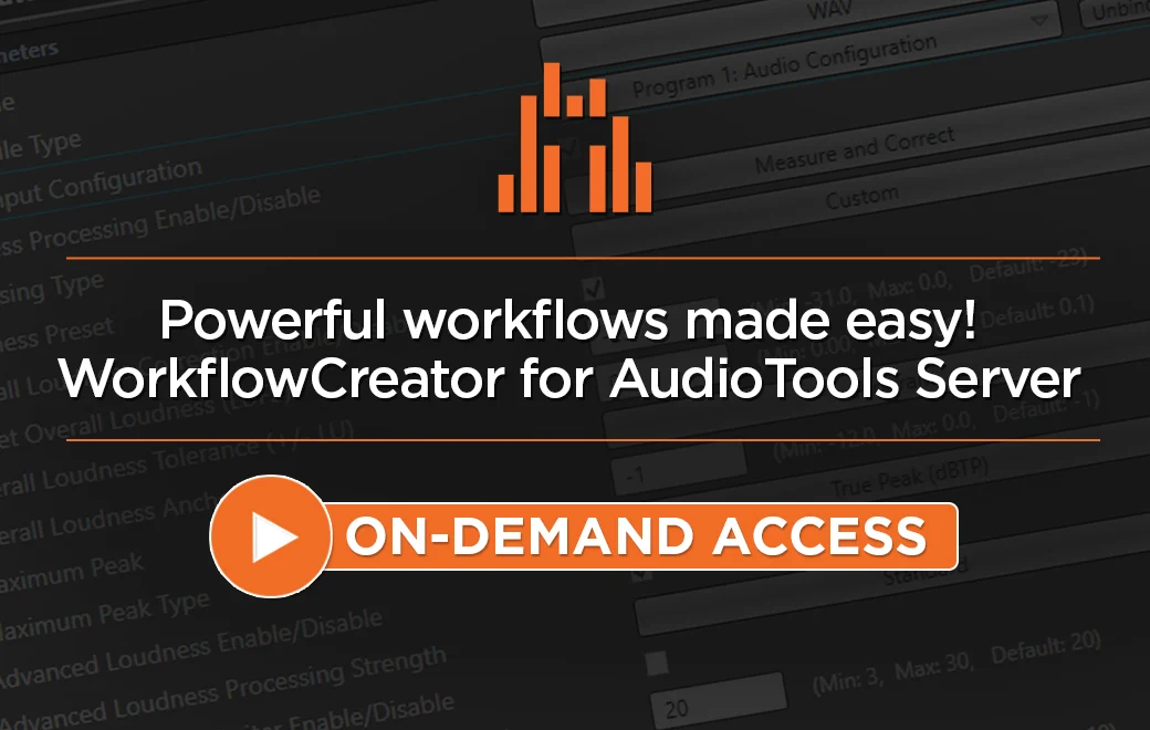 AudioTools WorkflowCreator Webinar | Telos Alliance