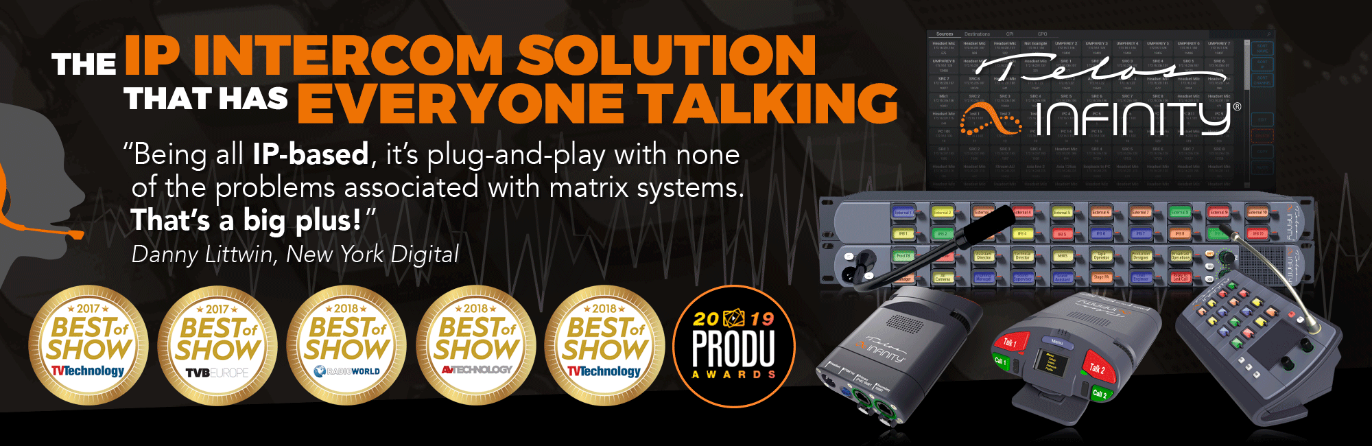 Schedule a Telos Infinity Demo | Telos Alliance